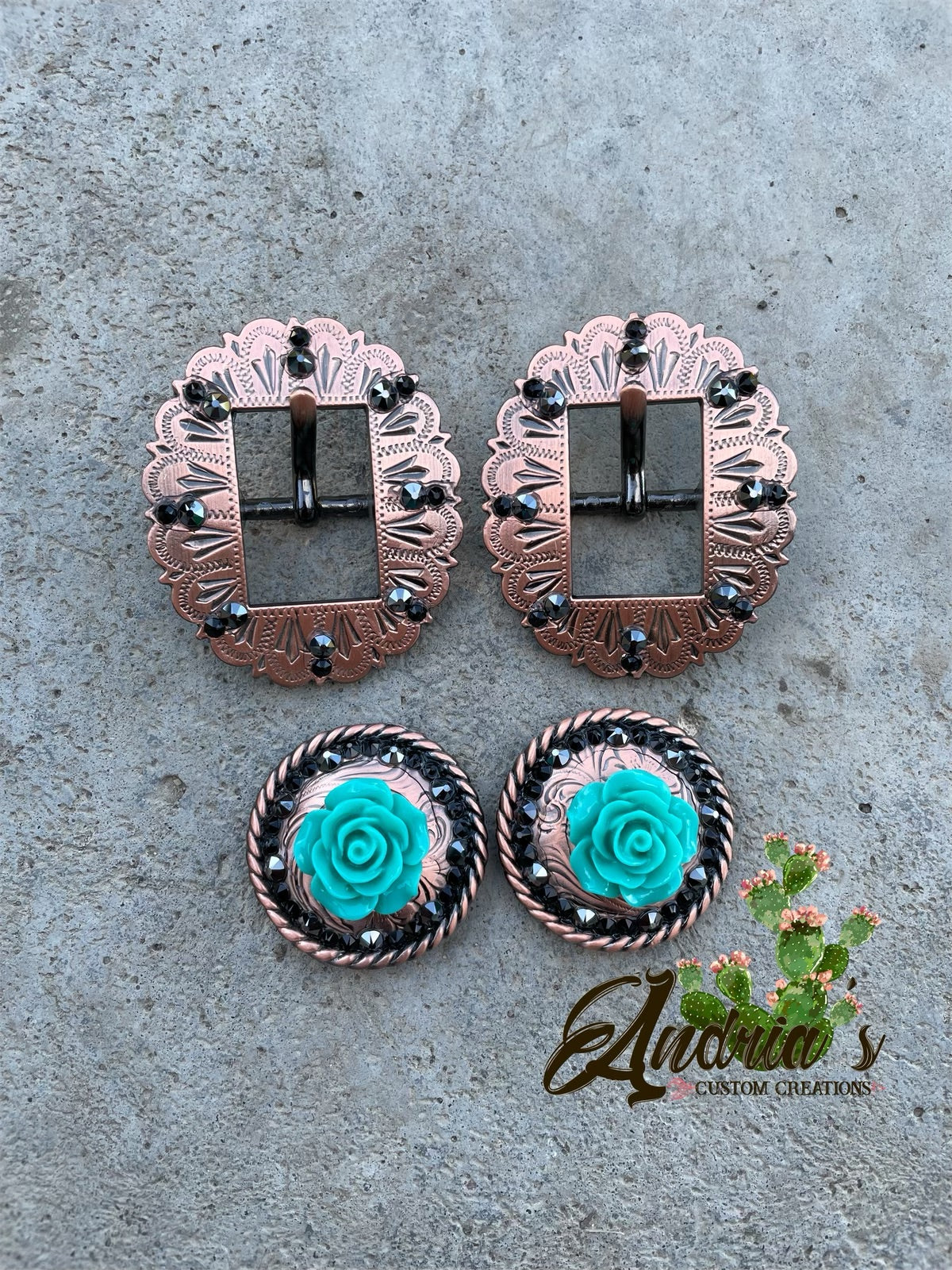 'Bold Rose' Bridle Set – Andria's Custom Creations